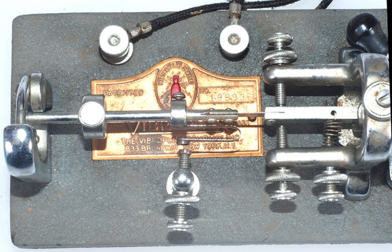 Vibroplex Original Bug Telegraph Signal Key and Wedge Cord, circa 1957 ...
