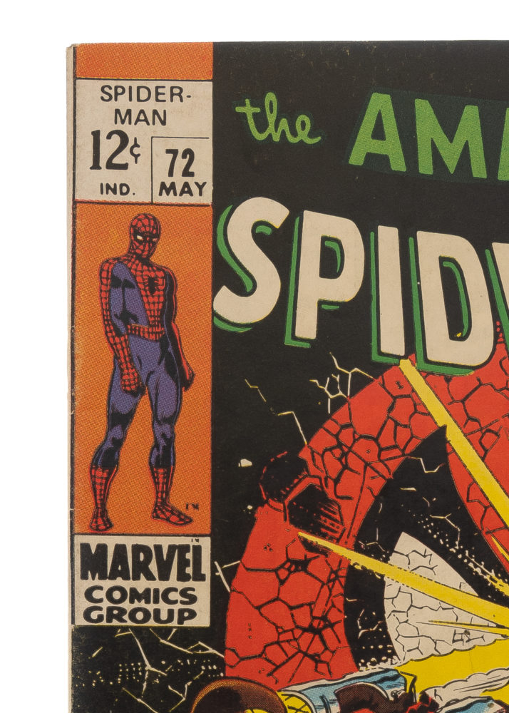 SOLD – Amazing Spider-Man # 72 Rocked by the Shocker! 1969 – Buy ...